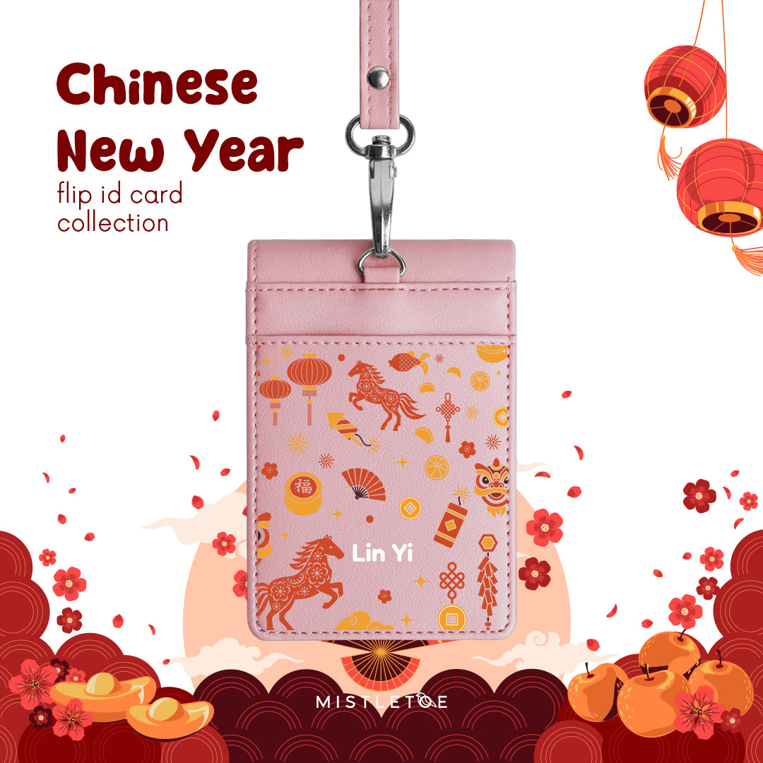 Golden Fu - Flip ID Card | Lanyard – Mistletoe